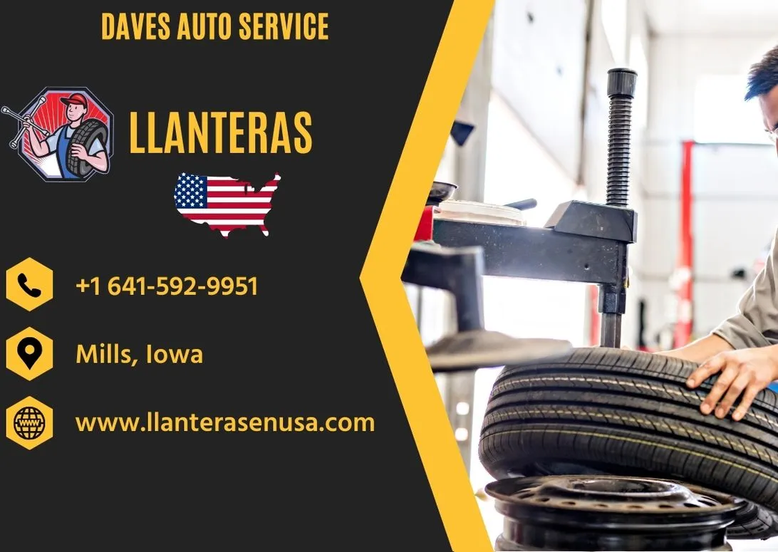 Daves Auto Service en Mills, Iowa - ️Ver Precios