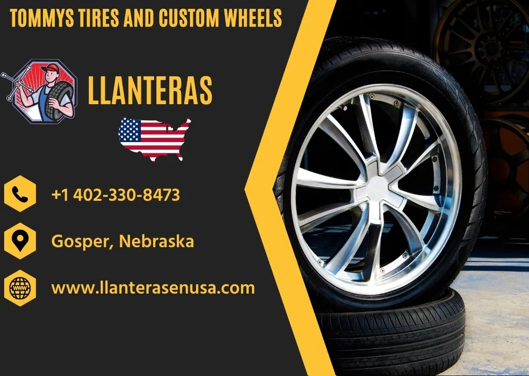Tommys Tires And Custom Wheels en Gosper, Nebraska - ️Ver Precios