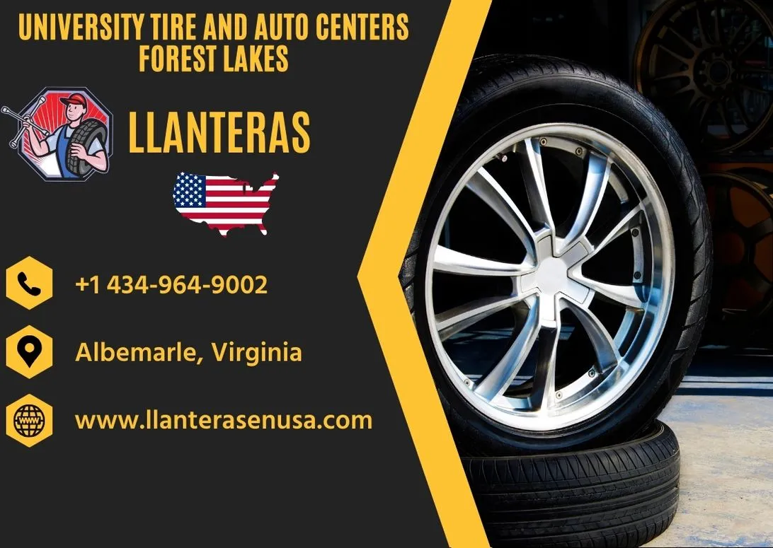 University Tire And Auto Centers Forest Lakes en Albemarle, Virginia ...